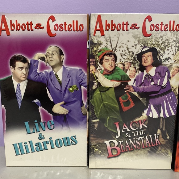 Media | Abbott And Costello Vhs Tapes | Poshmark
